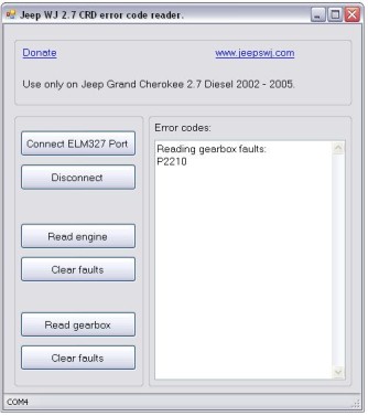 Software - Jeep Grand Cherokee P0702 FIX